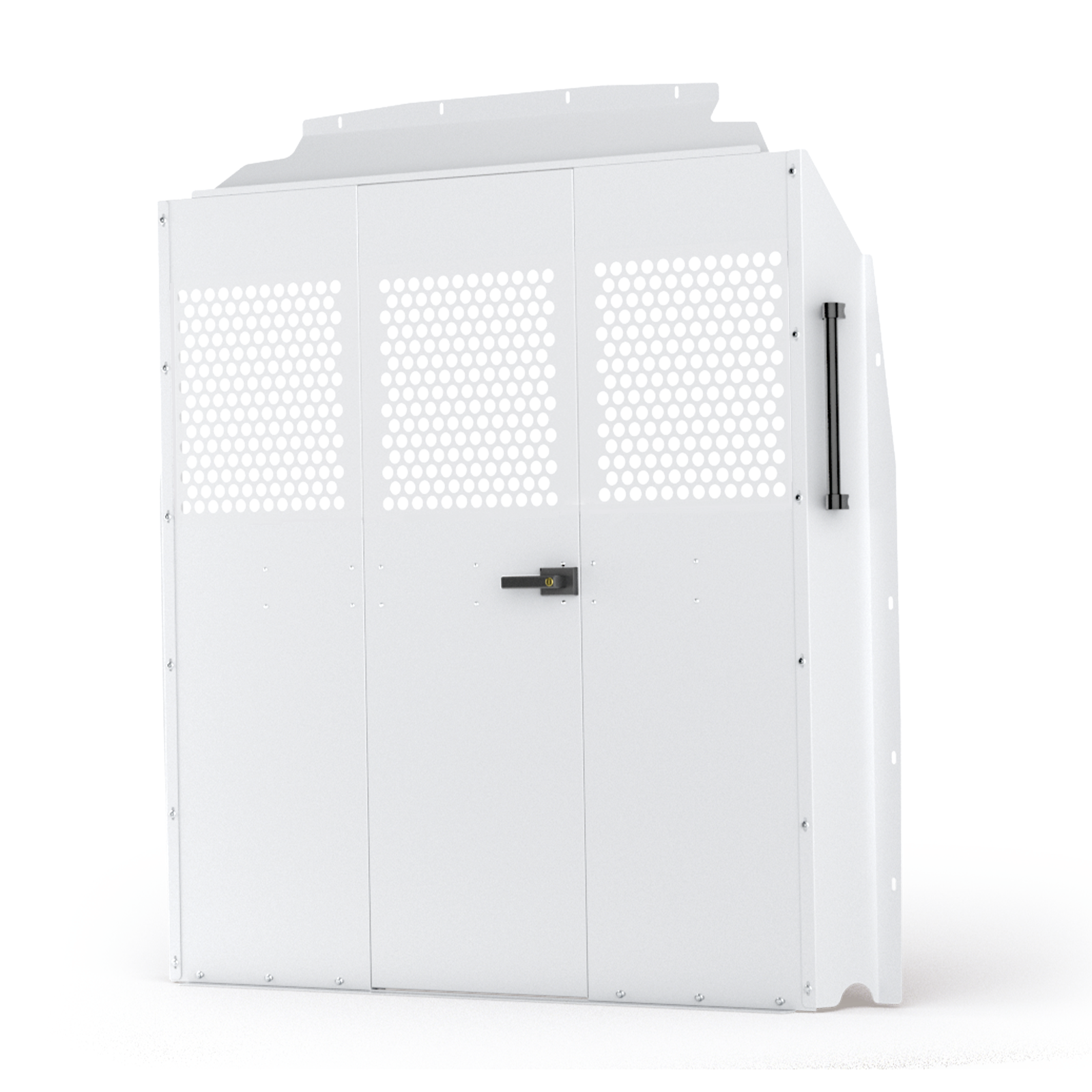 AA Products Model PT-TR-MR-DK Cargo Van Safety Partition with Door Kit ...