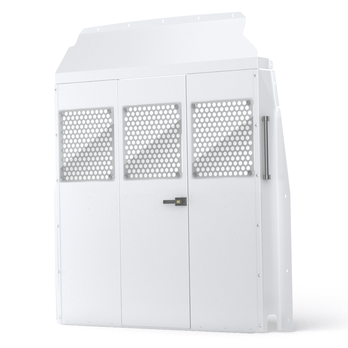 AA Products Model PT-SP-HR-DKWB Steel Cargo Van Safety Partition ...