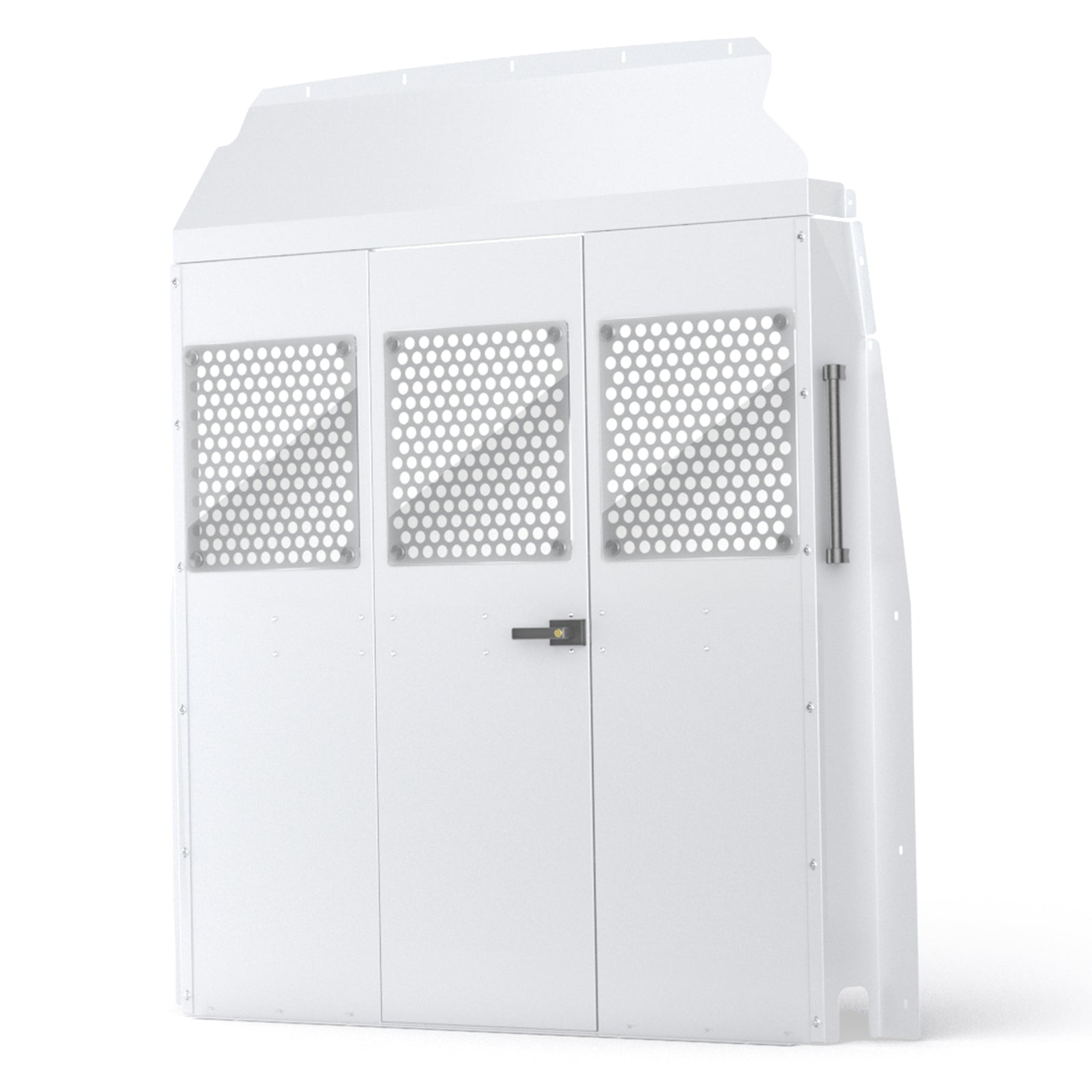 AA Products Model PT-SP-HR-DKWB Steel Cargo Van Safety Partition ...