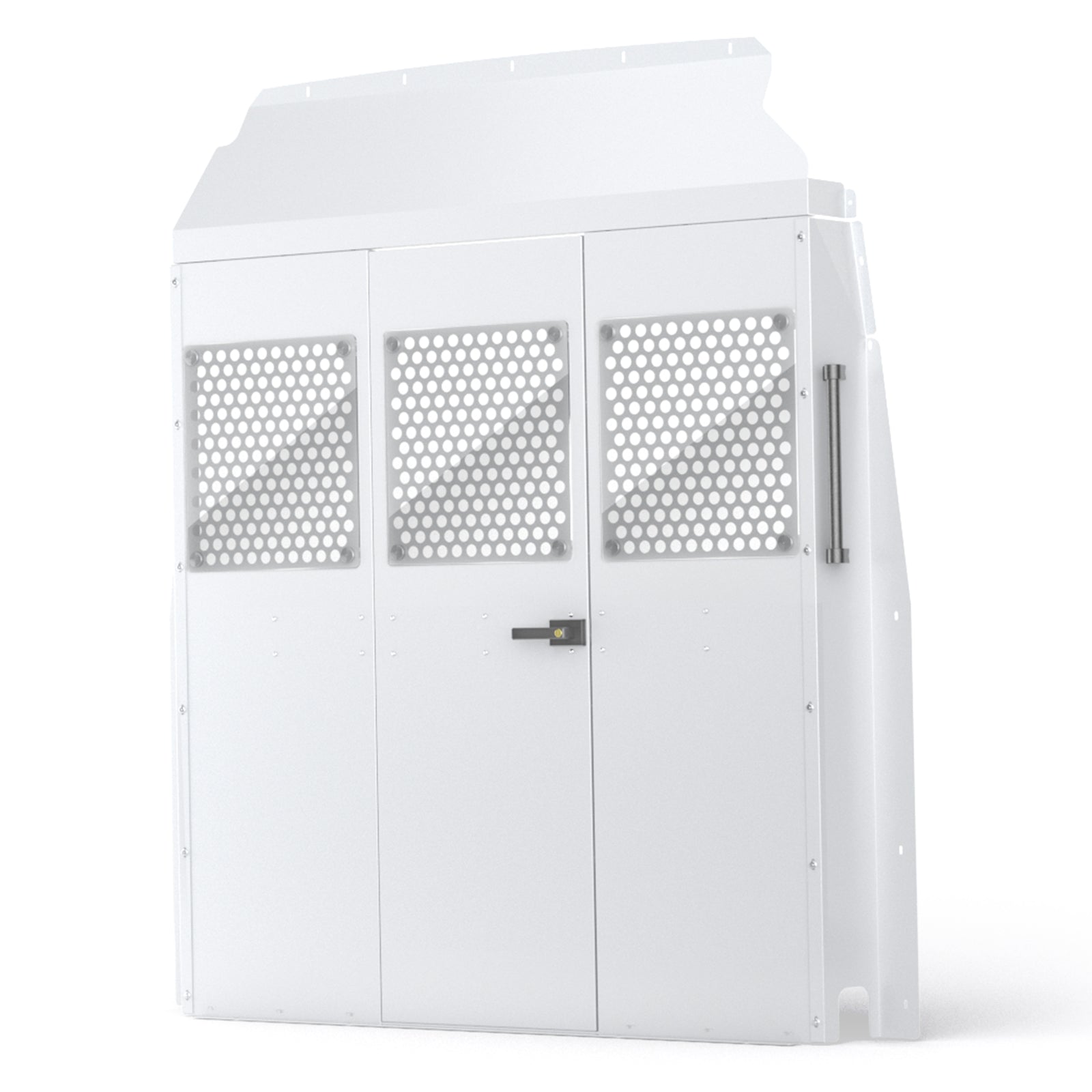 AA Products Model PT-SP-HR-DKWB Steel Cargo Van Safety Partition ...