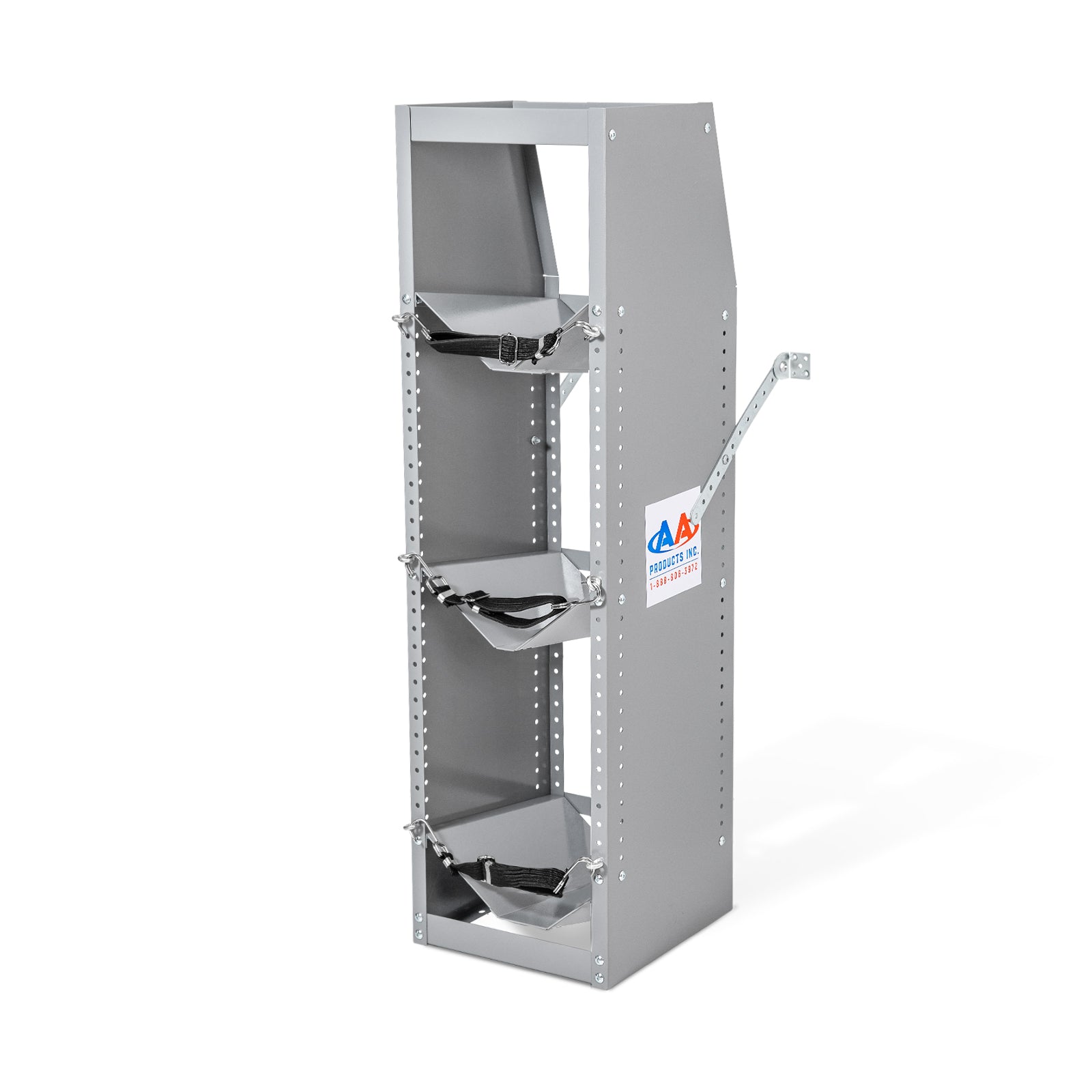 TR-3-38 Refrigerant Tank Rack Steel Freon Tank Holder Rack Shelving ...