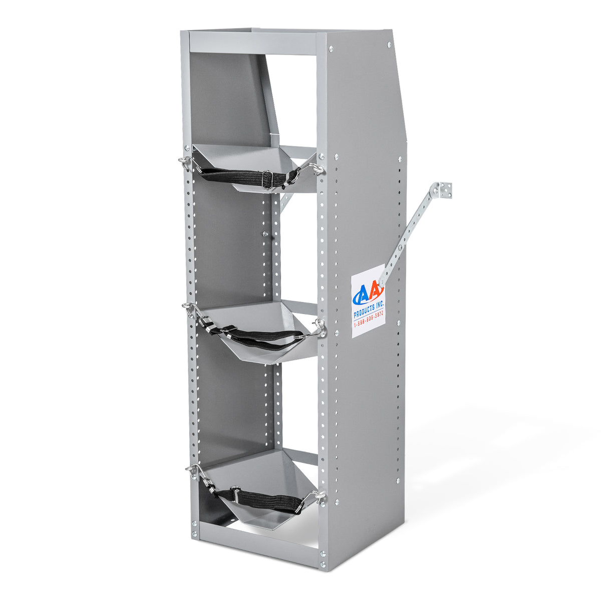 TR-3-43 Refrigerant Tank Rack Steel Freon Tank Holder Rack Shelving St ...