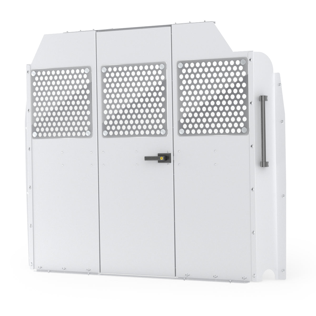 AA Products Model PT-TR-LR-DKWB Steel Cargo Van Safety Partition Low ...