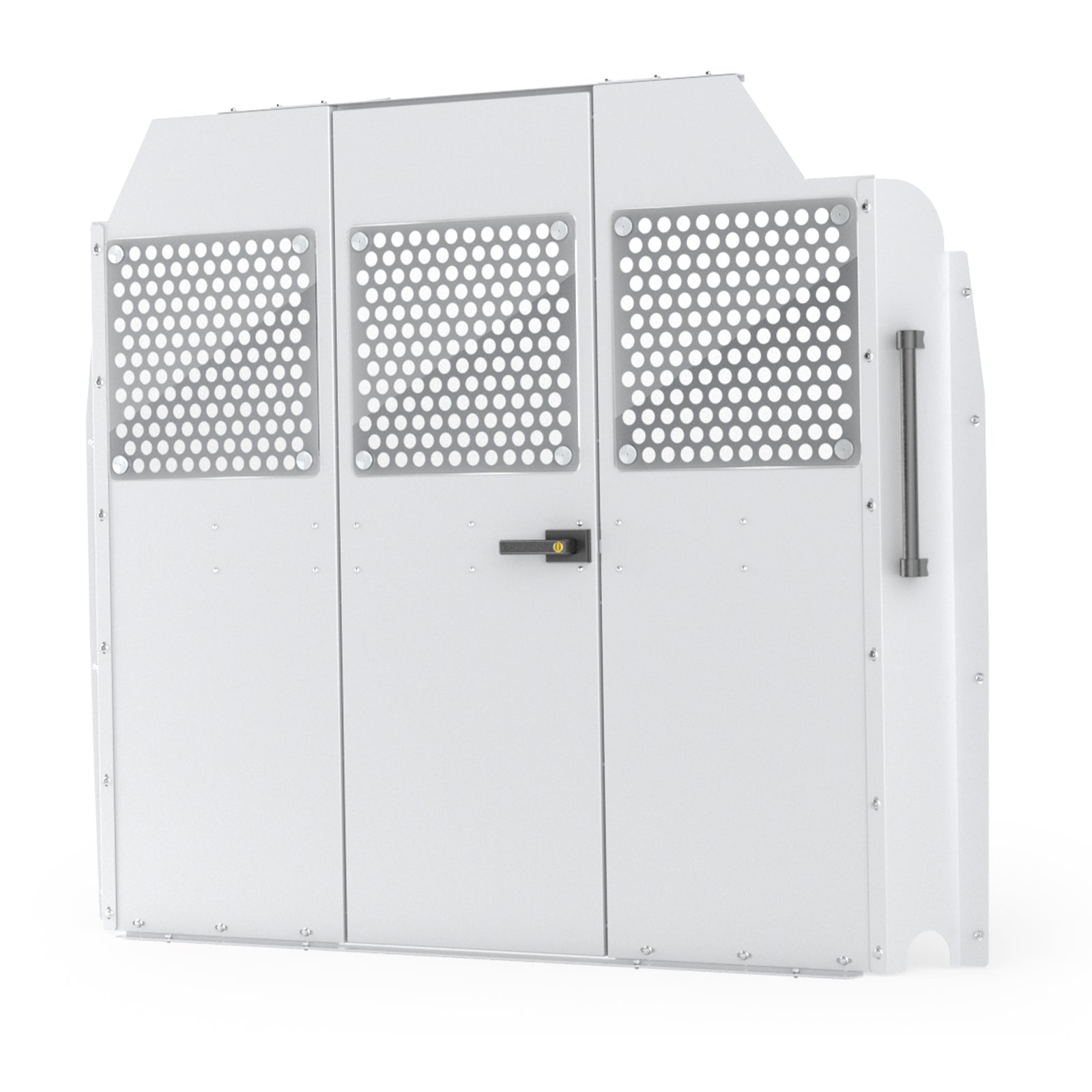 AA Products Model PT-TR-LR-DKWB Steel Cargo Van Safety Partition Low ...