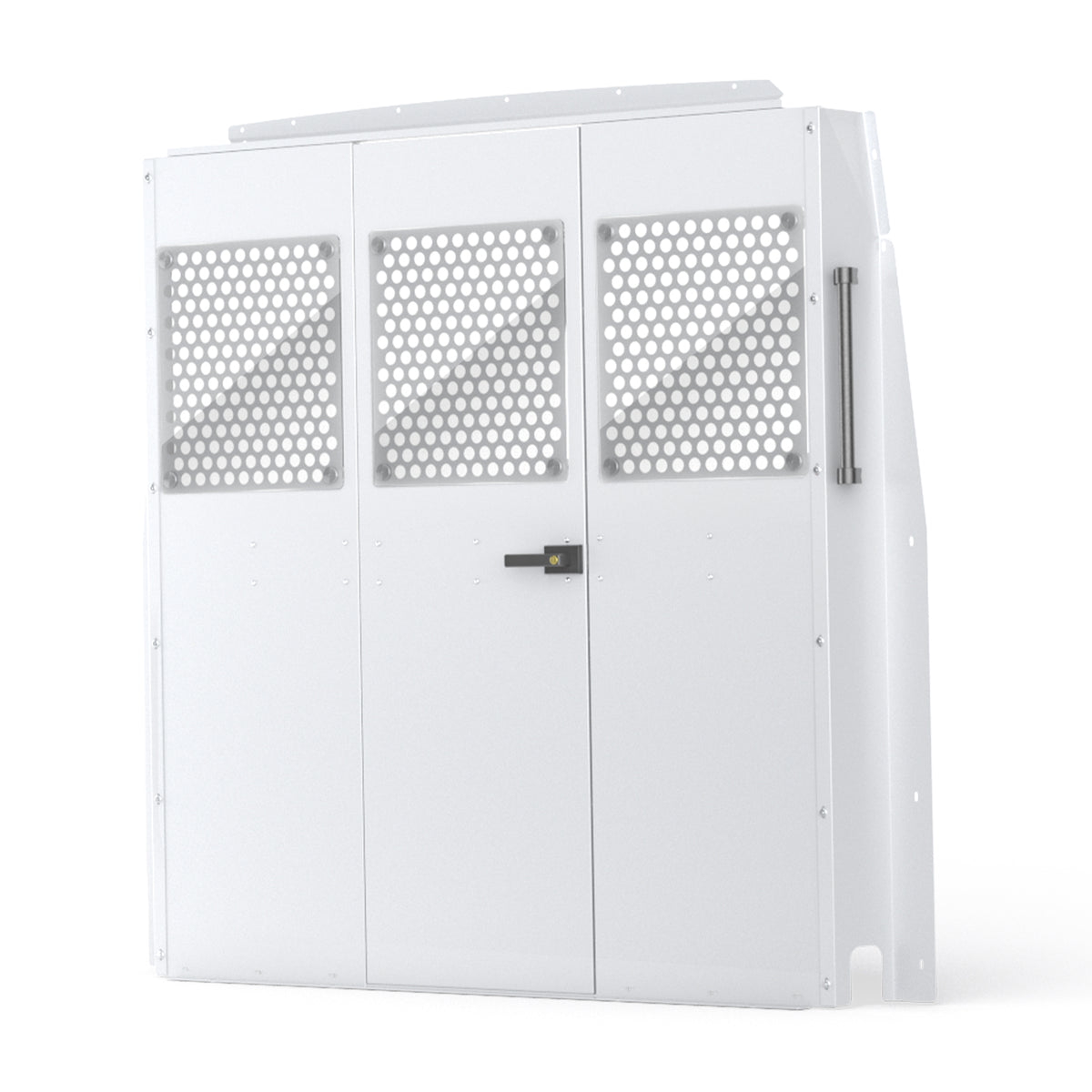 AA Products Model PT-SP-LR-DKWB Steel Cargo Van Safety Partition ...