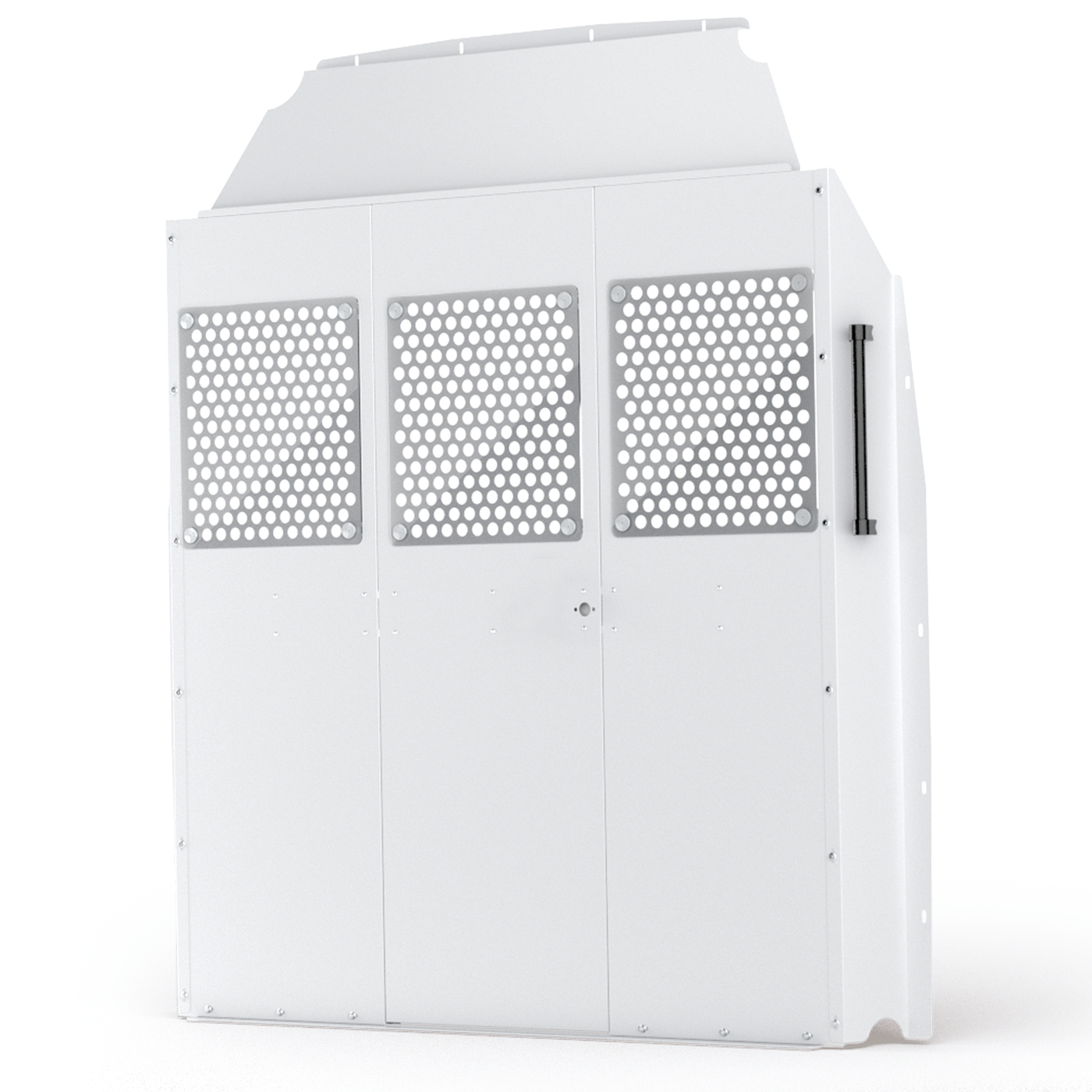 AA Products Model PT-TR-HR-WB Cargo Van Safety Partition Equipped with ...