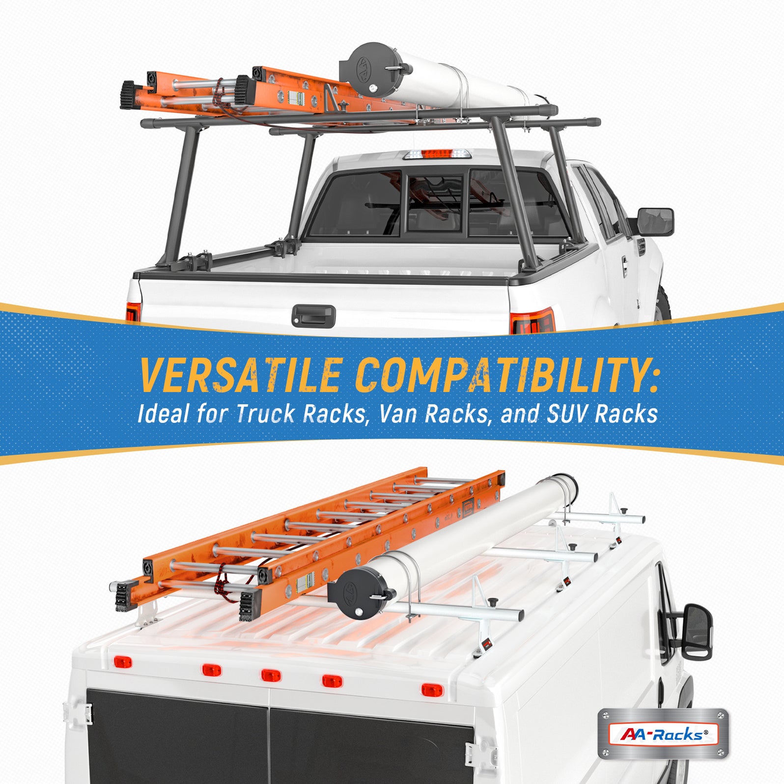 AA Products Universal Conduit Carrier Kit Fit 6" PVC Pipe, No Drilling ...