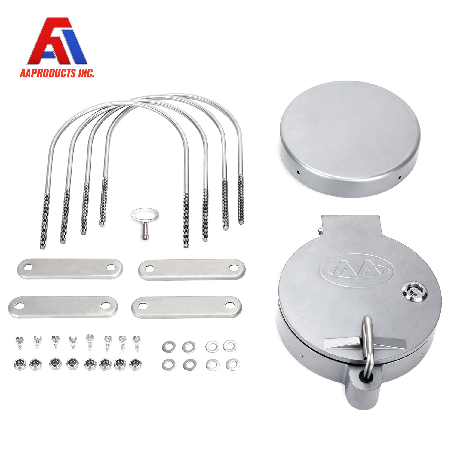 AA Products Universal Conduit Carrier Kit Fit 4" PVC Pipe, No Drilling ...