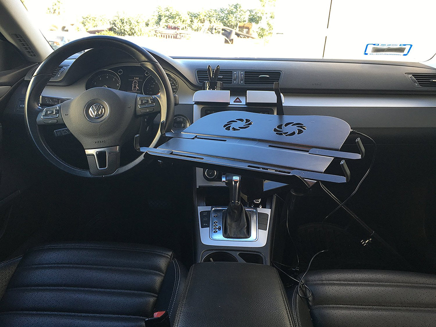 AA Products Computer Laptop Mount Stand w/Cooling Pad Tray for Cars ...