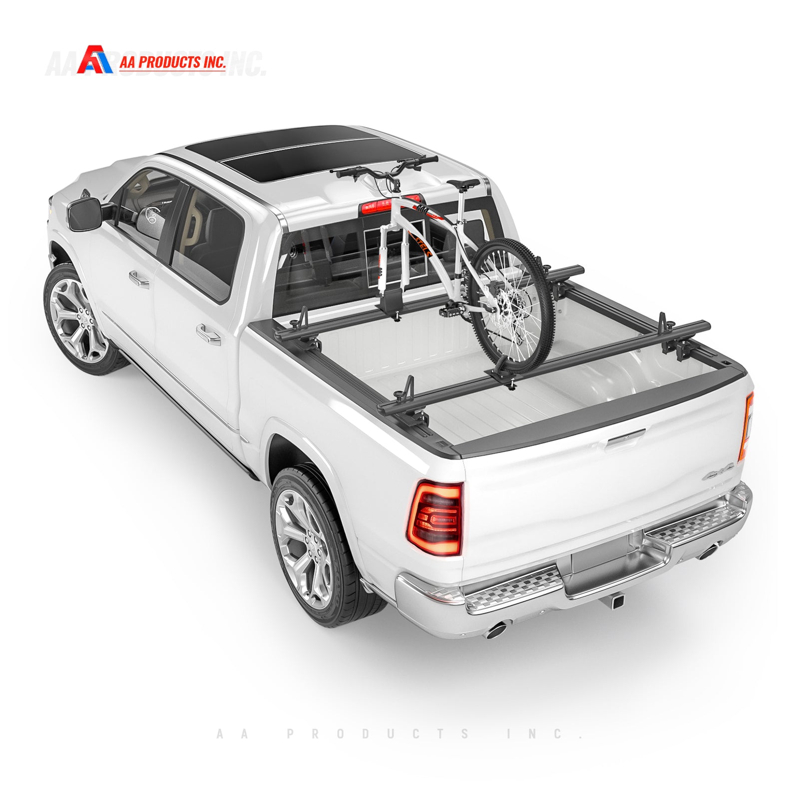 AA-Racks Low Profile Aluminum Truck Bed Rack for Trucks and Trailers ...