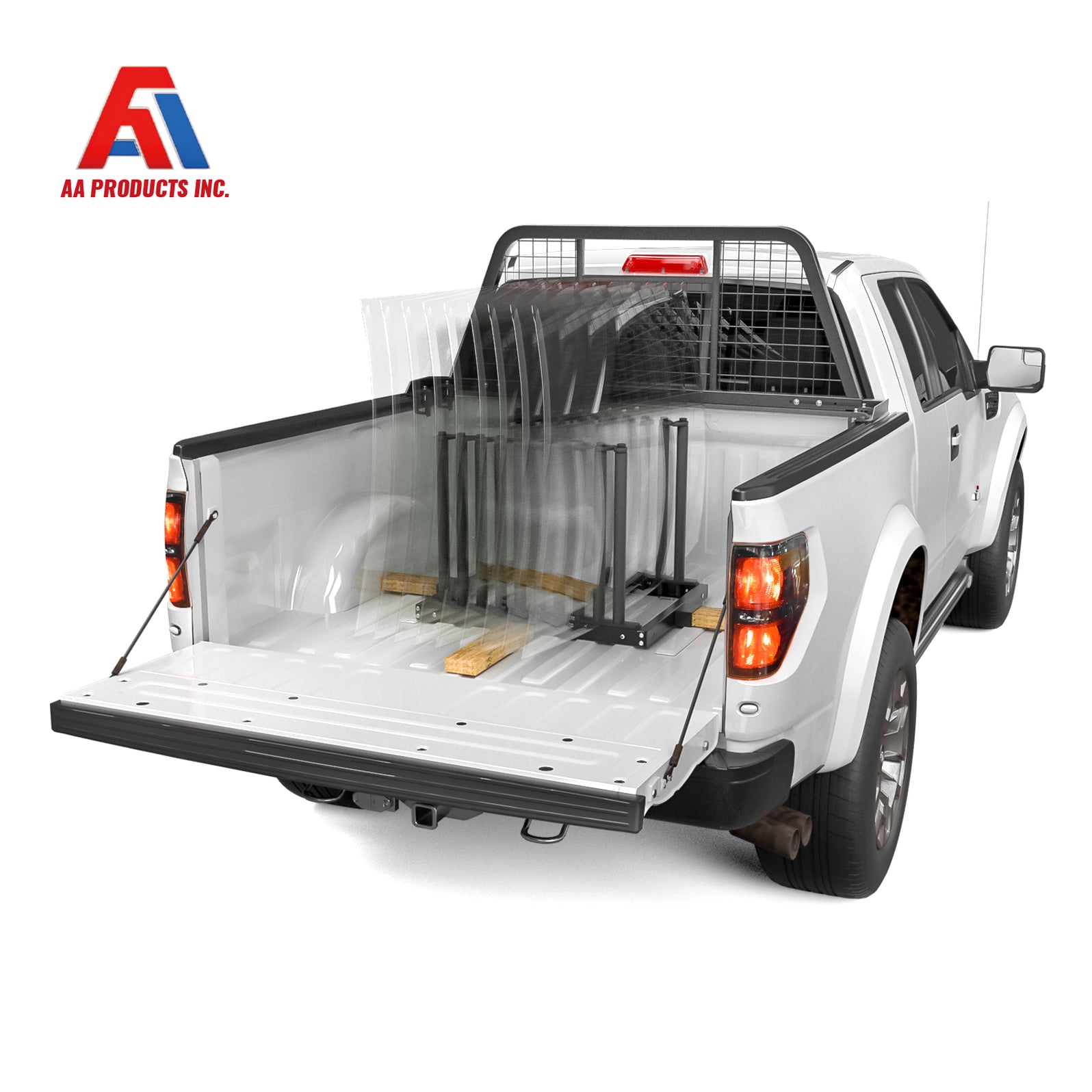 AA-Racks Windshield Rack with Quality Foam Pads Auto Glass Truck Cargo ...