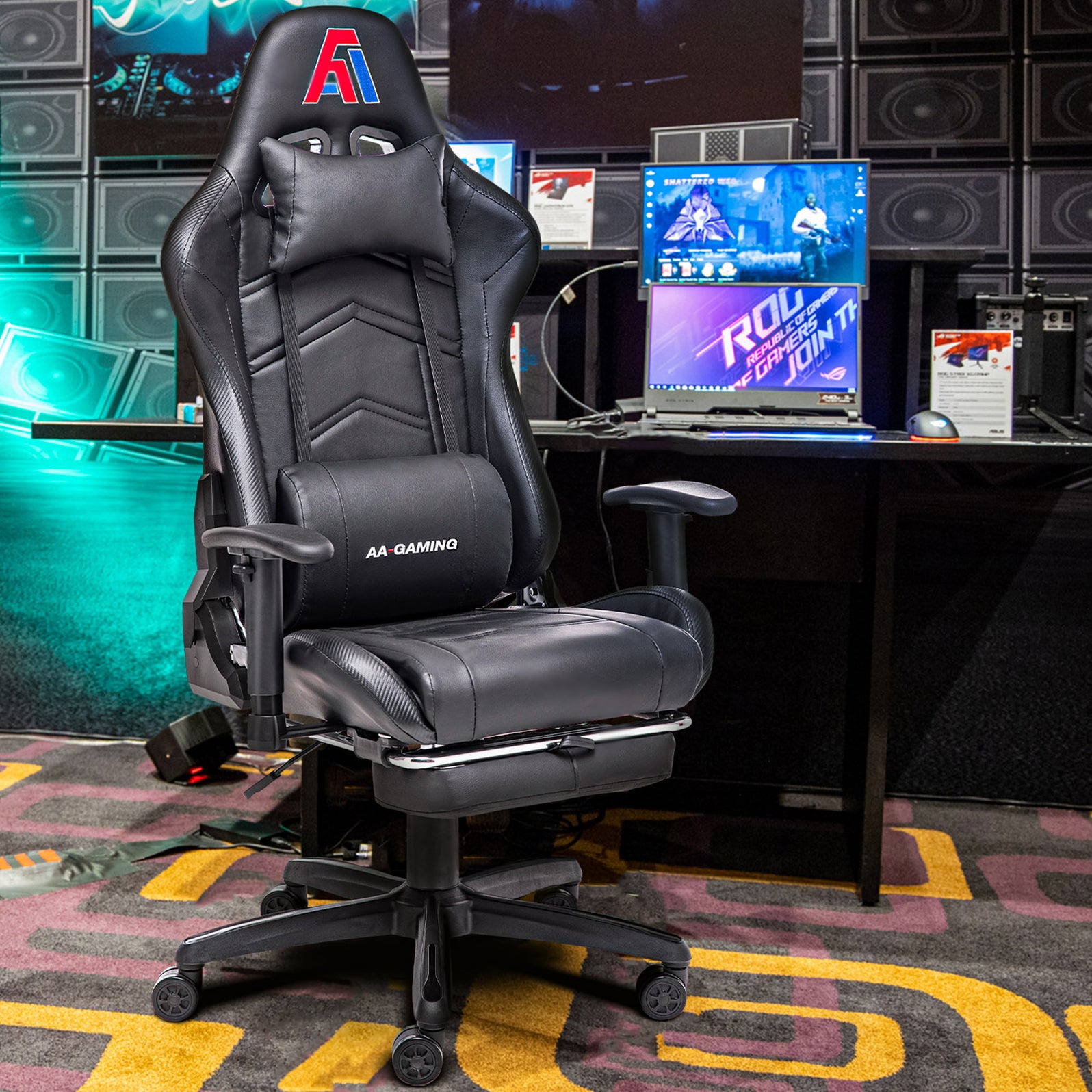AA Products Gaming Chair Ergonomic High Back Computer Racing Chair ...